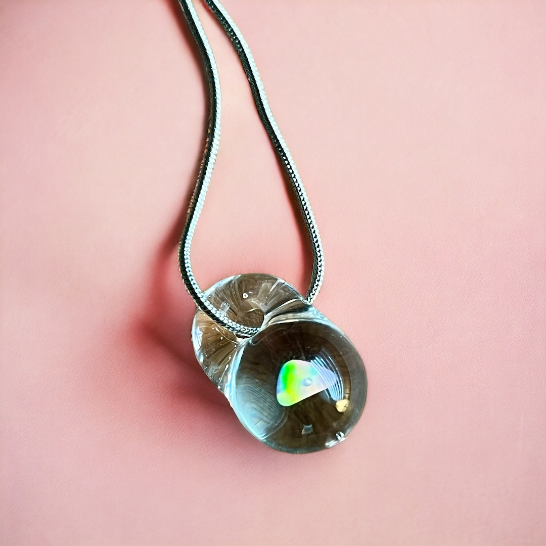 Opal Encased in Glass - Etsy