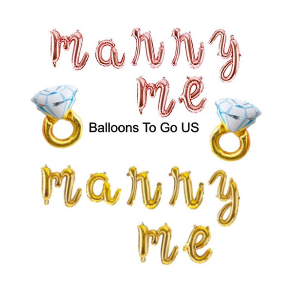 Marry Me Balloons - Etsy