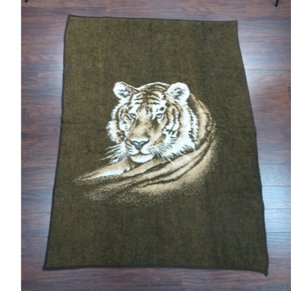 Brown Blanket - Etsy