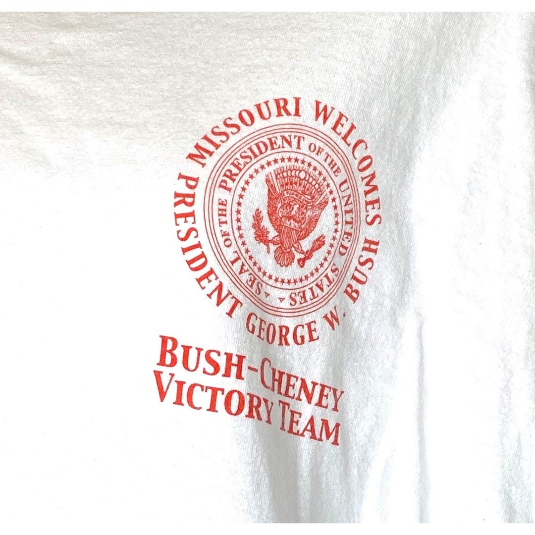 President George Bush VP Cheney Event Staff Missouri Nos T Shirt XL - Etsy