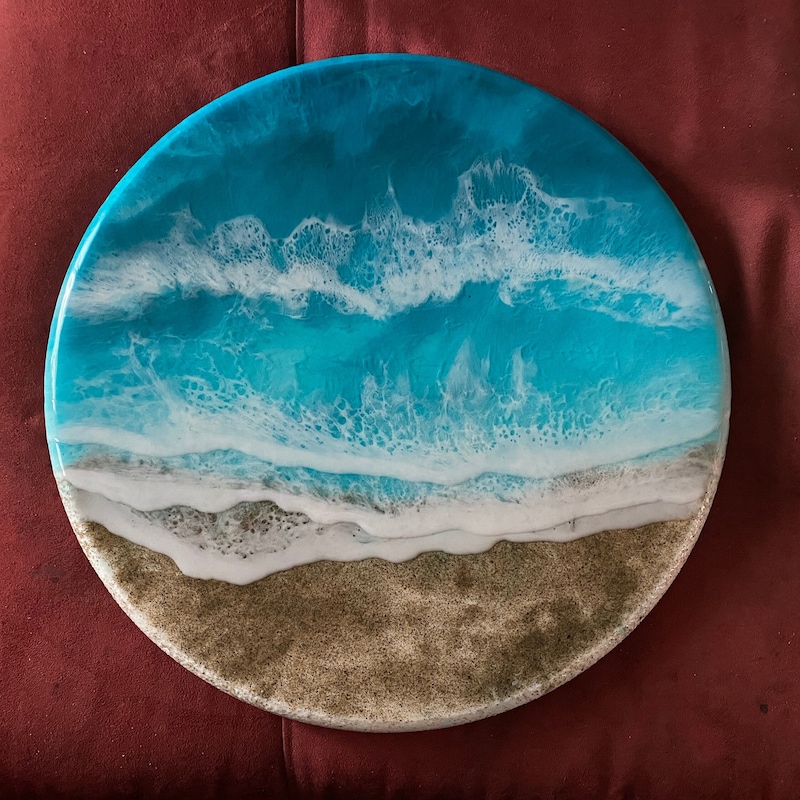 Beach Resin Art - Etsy