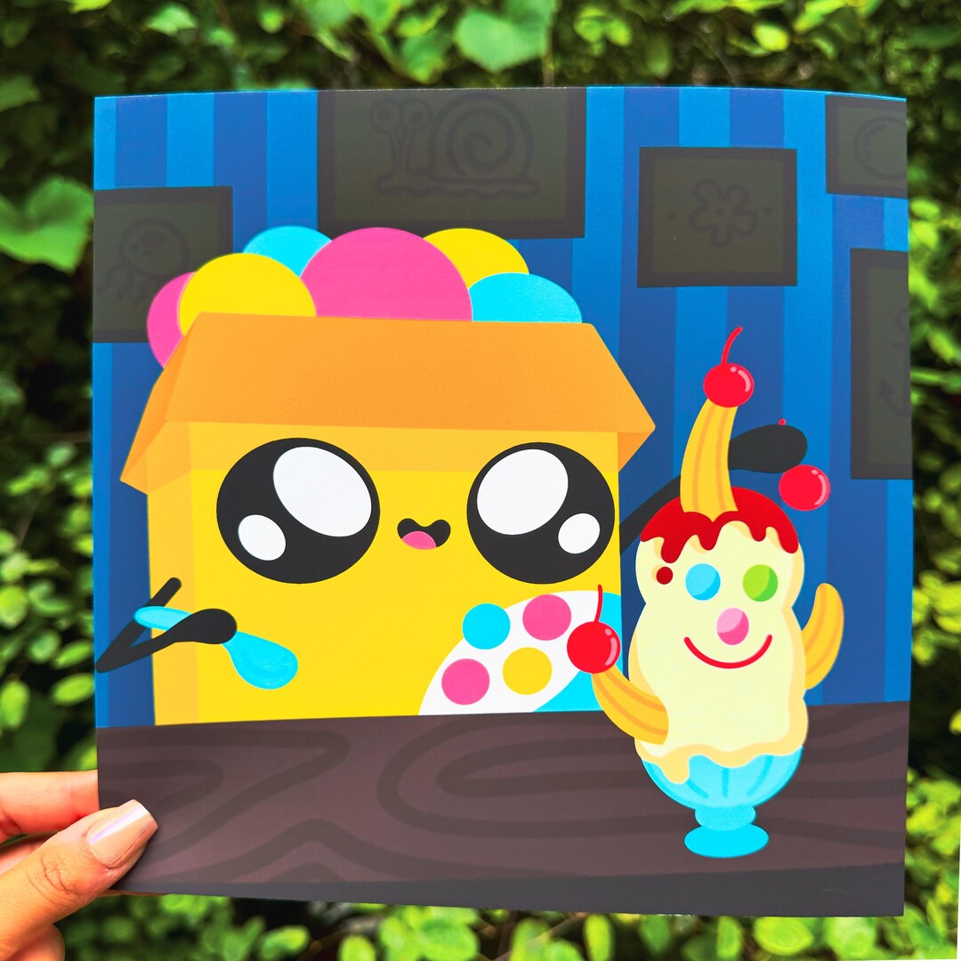 Spongebob Inspired Art Print, Unframed, Kitchen Decor Poster, Home ...