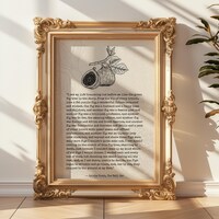 Fig Tree Poem Analogy Poster | Custom Designs Available Upon Messaging ...