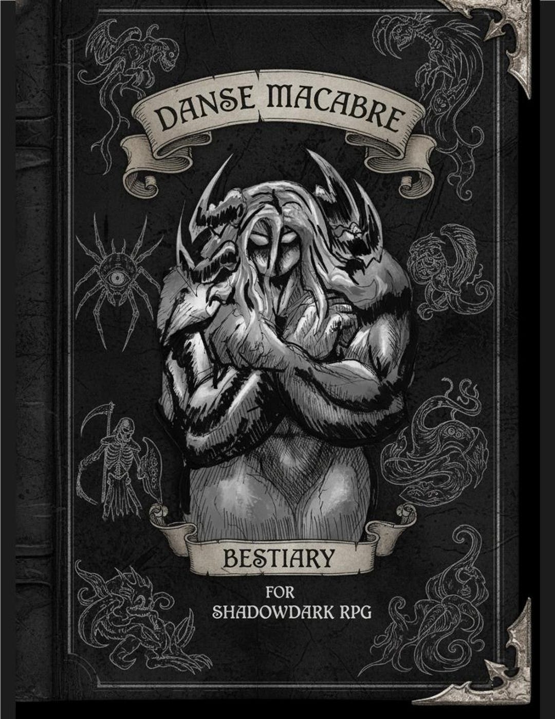 Bestiary for Danse Macabre, Gothic Horror Role-play on a Dark Earth ...