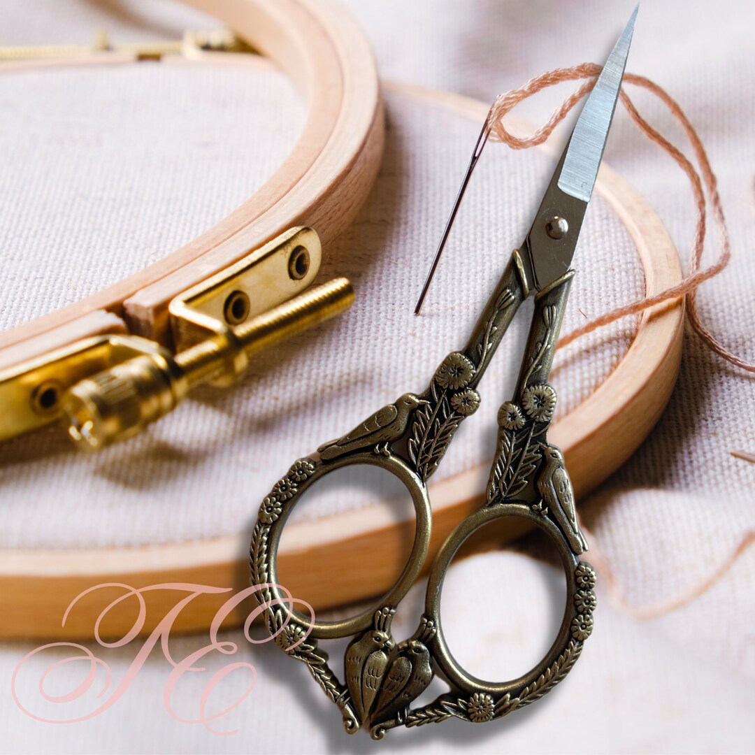 Feathered Friends Scissors With Scissor Sheath - Etsy
