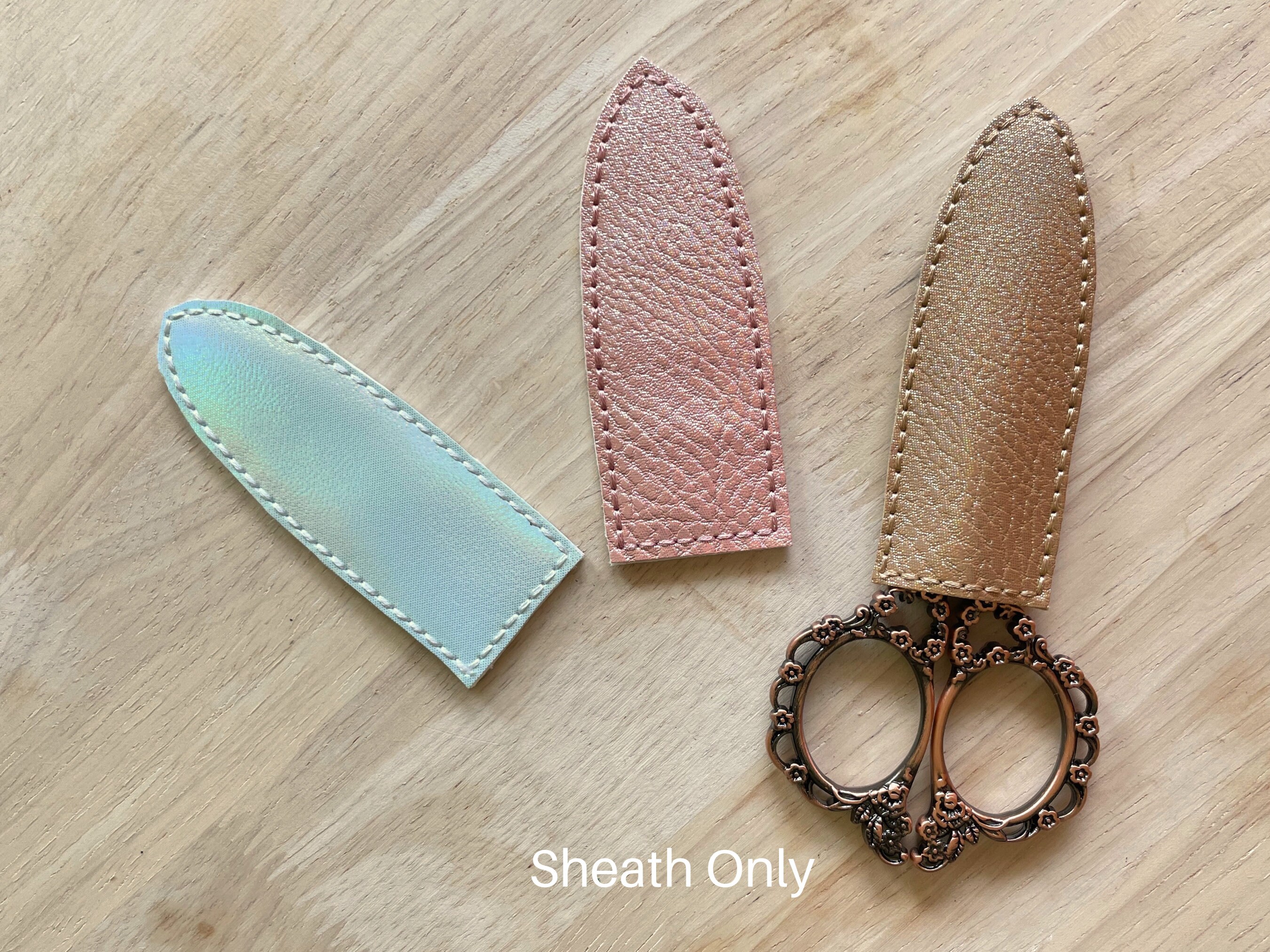 Vegan Leather Scissor Sheaths sheath Only - Etsy