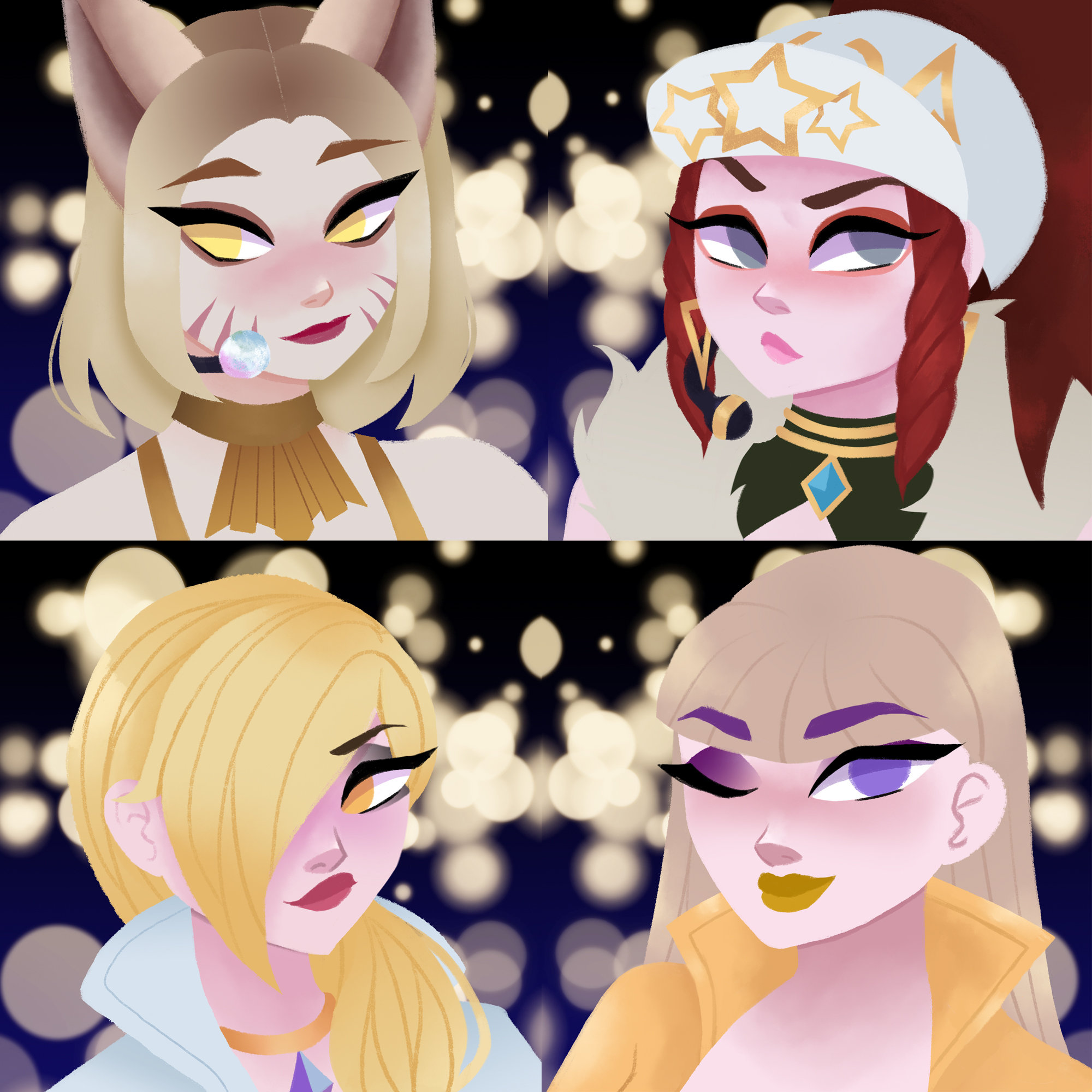 League of Legends K/DA Sticker Sheet - Etsy