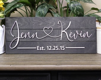 Wedding Established Sign | Etsy