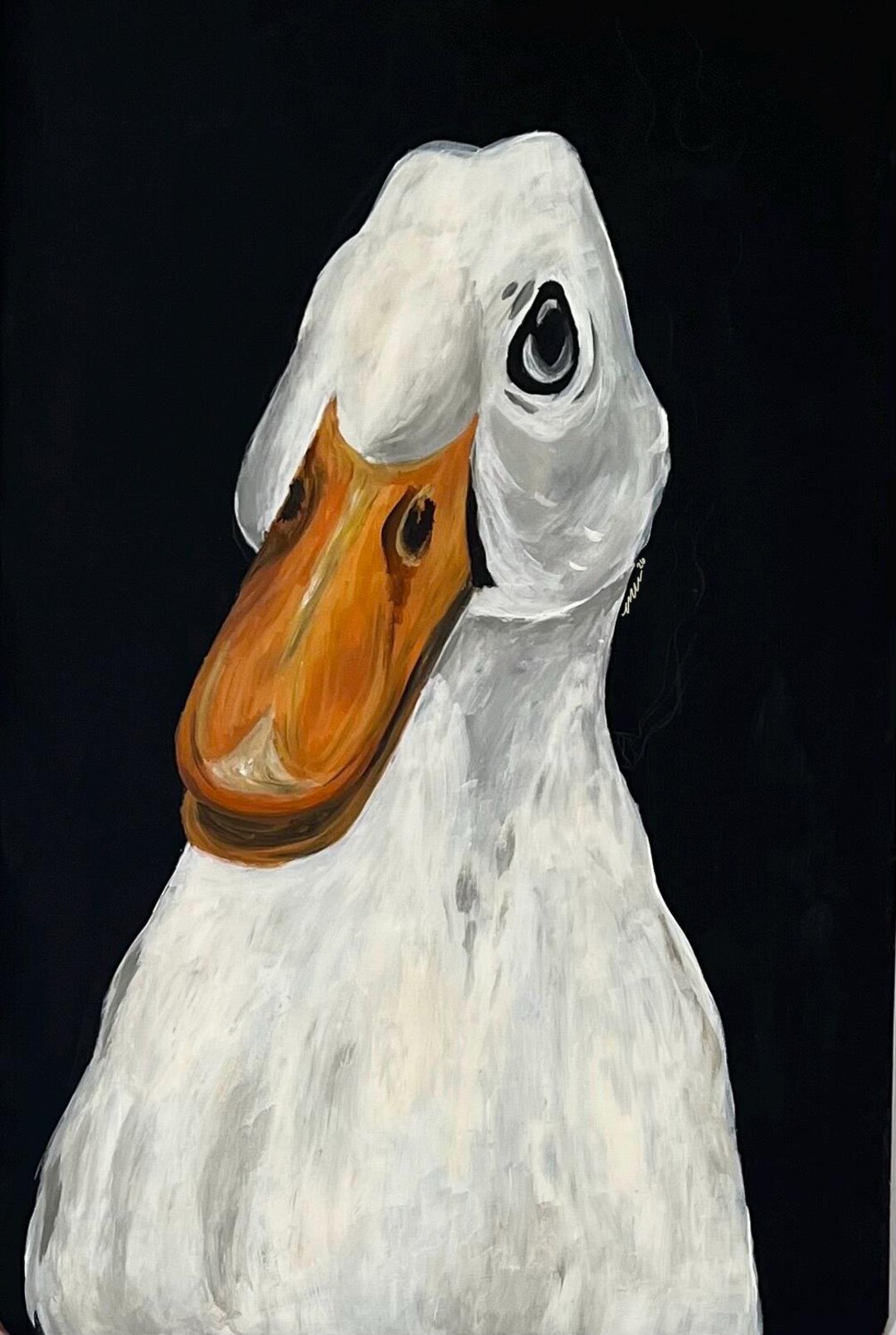 Duck “duke” Painting Print - Etsy