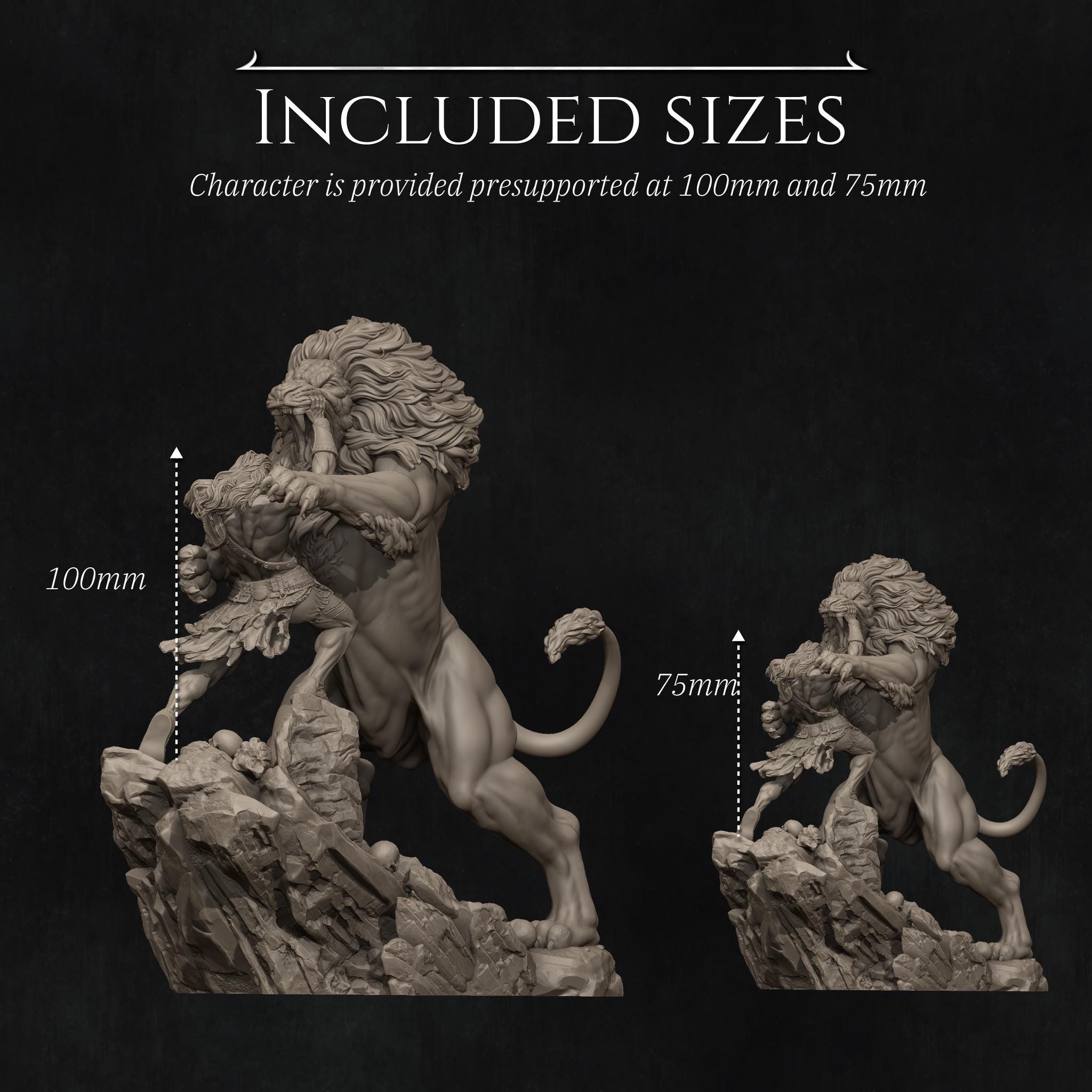 Heracles | Nemean Lion | Mythos | Mythical | Greek | Demigod | Greek ...