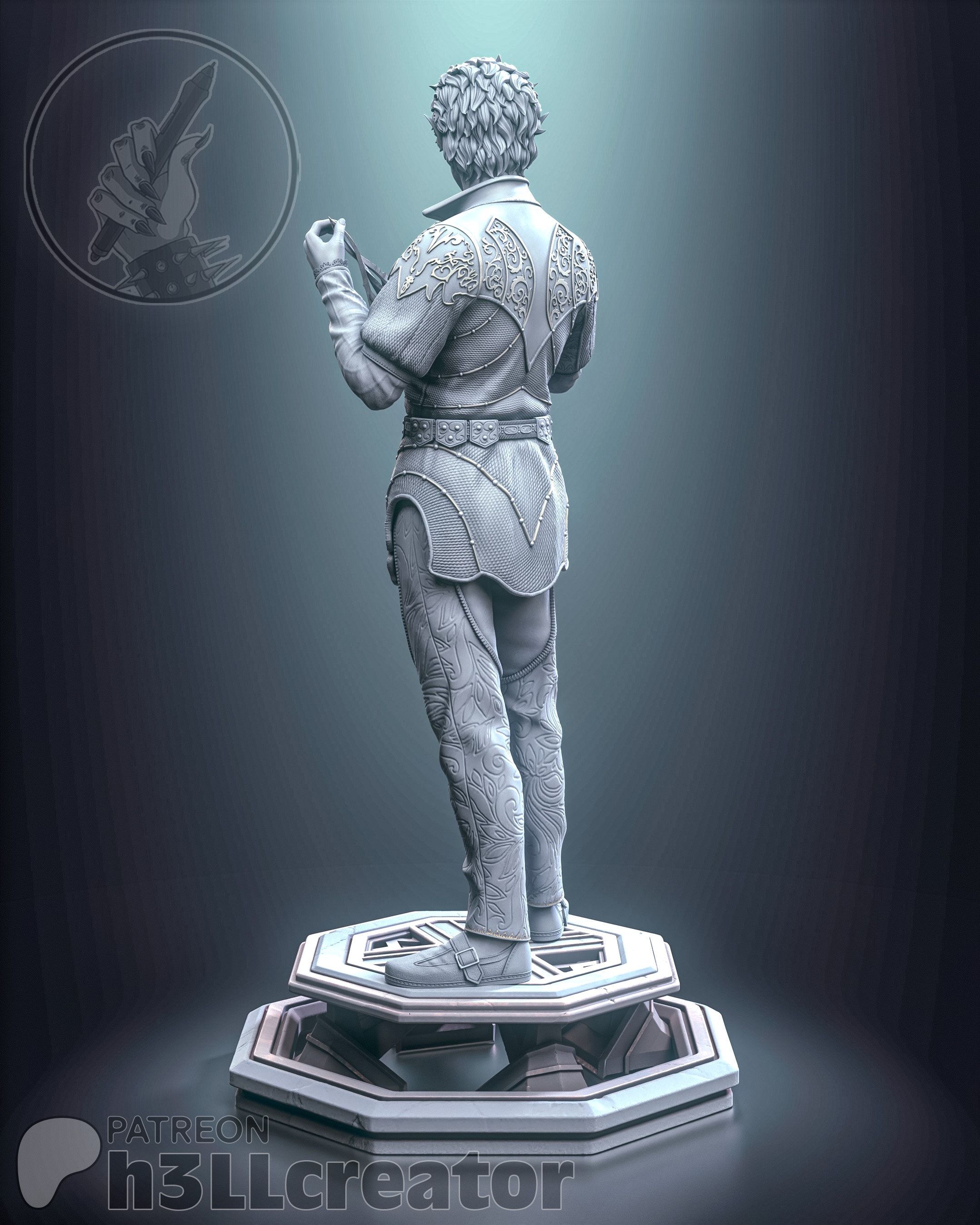 Asterion Baldur's Gate Vampire Rouge Archer Fantasy Dnd Dungeon ...