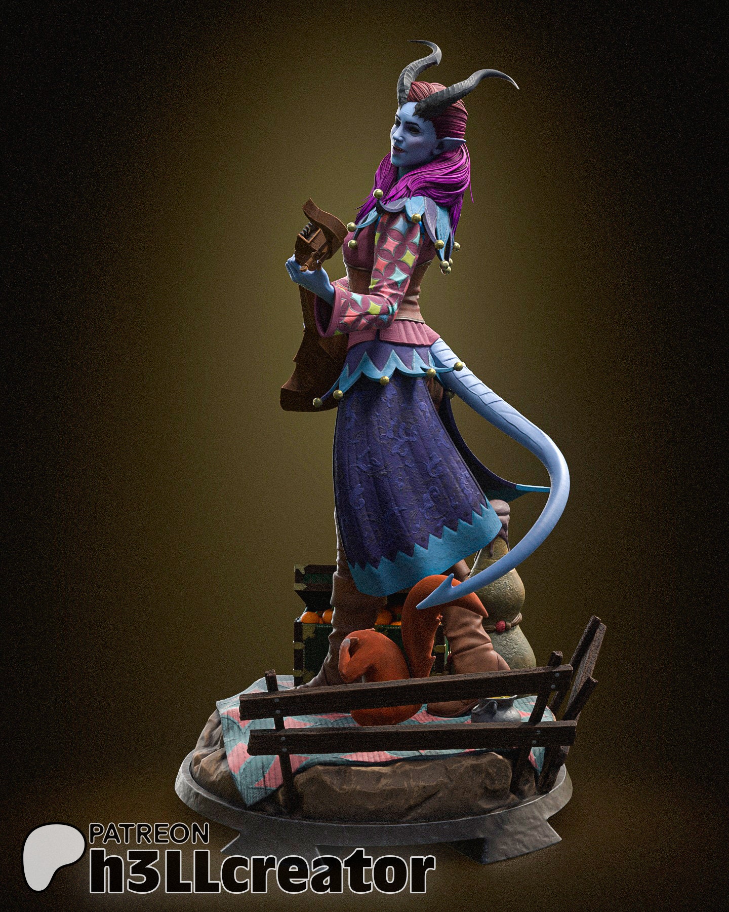 Alfira| Dungeon and Dragons | Baldur's Gate | Fantasy | Model | Figure ...