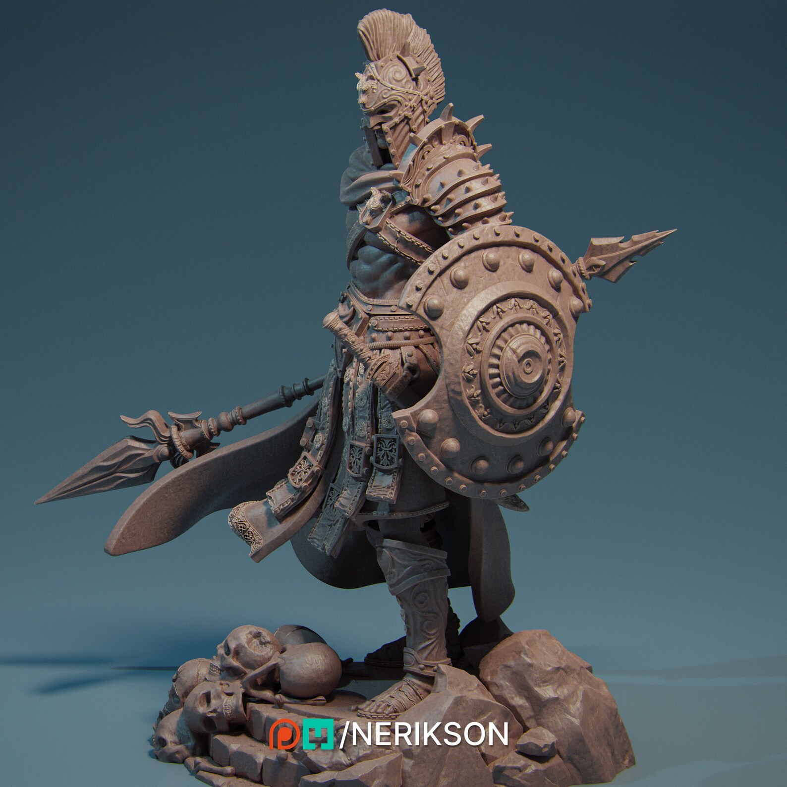 Ares | God of War | Greek | Gods | Mythology | God | War | 32mm | 75mm ...