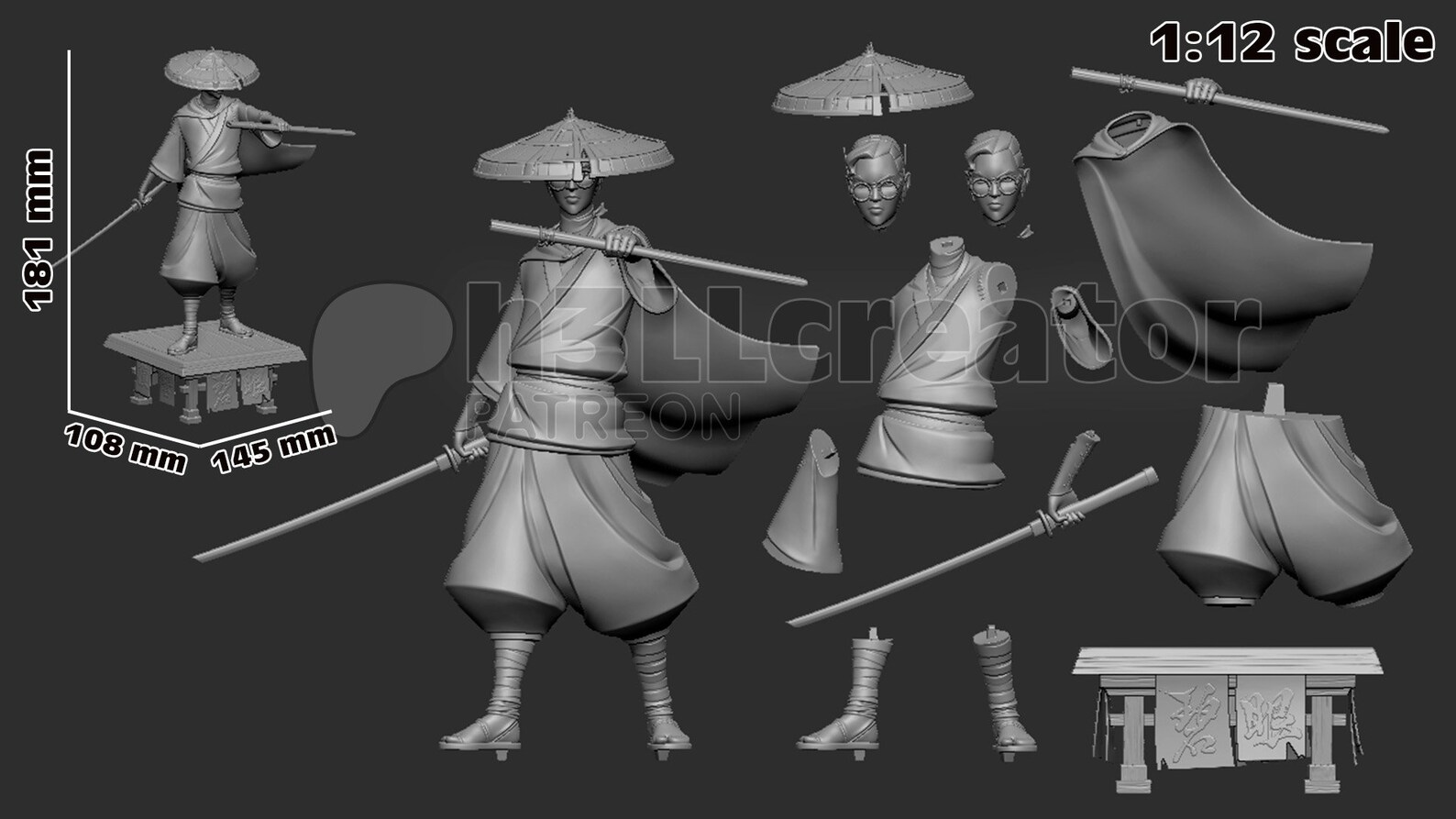 Mizu | Figurine | Model | Miniature | Historical | Japanese | Anime ...