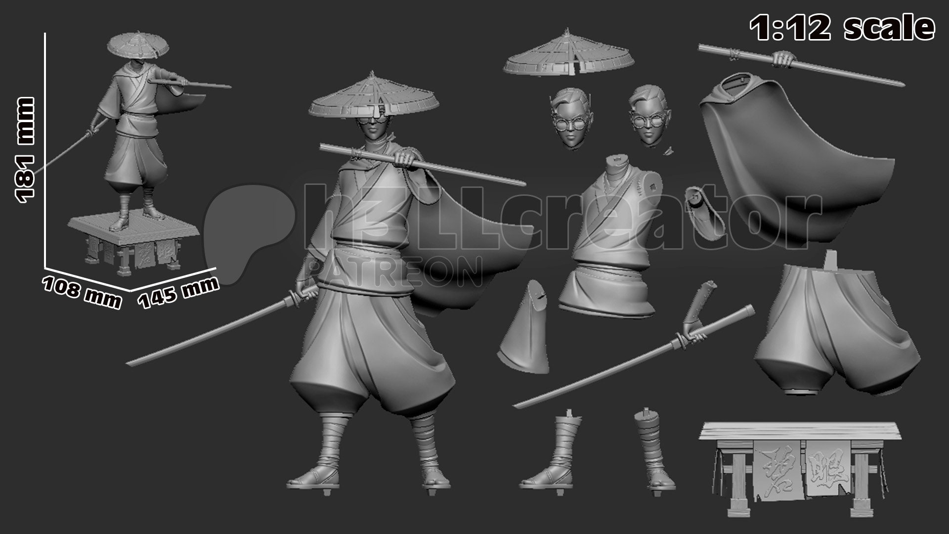 Mizu | Figurine | Model | Miniature | Historical | Japanese | Anime ...