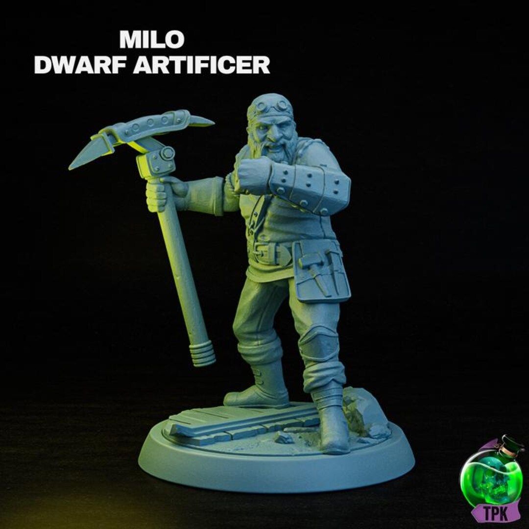 Milo | Dwarven Artificer | Artificer | Dwarf | Warrior | Miner ...