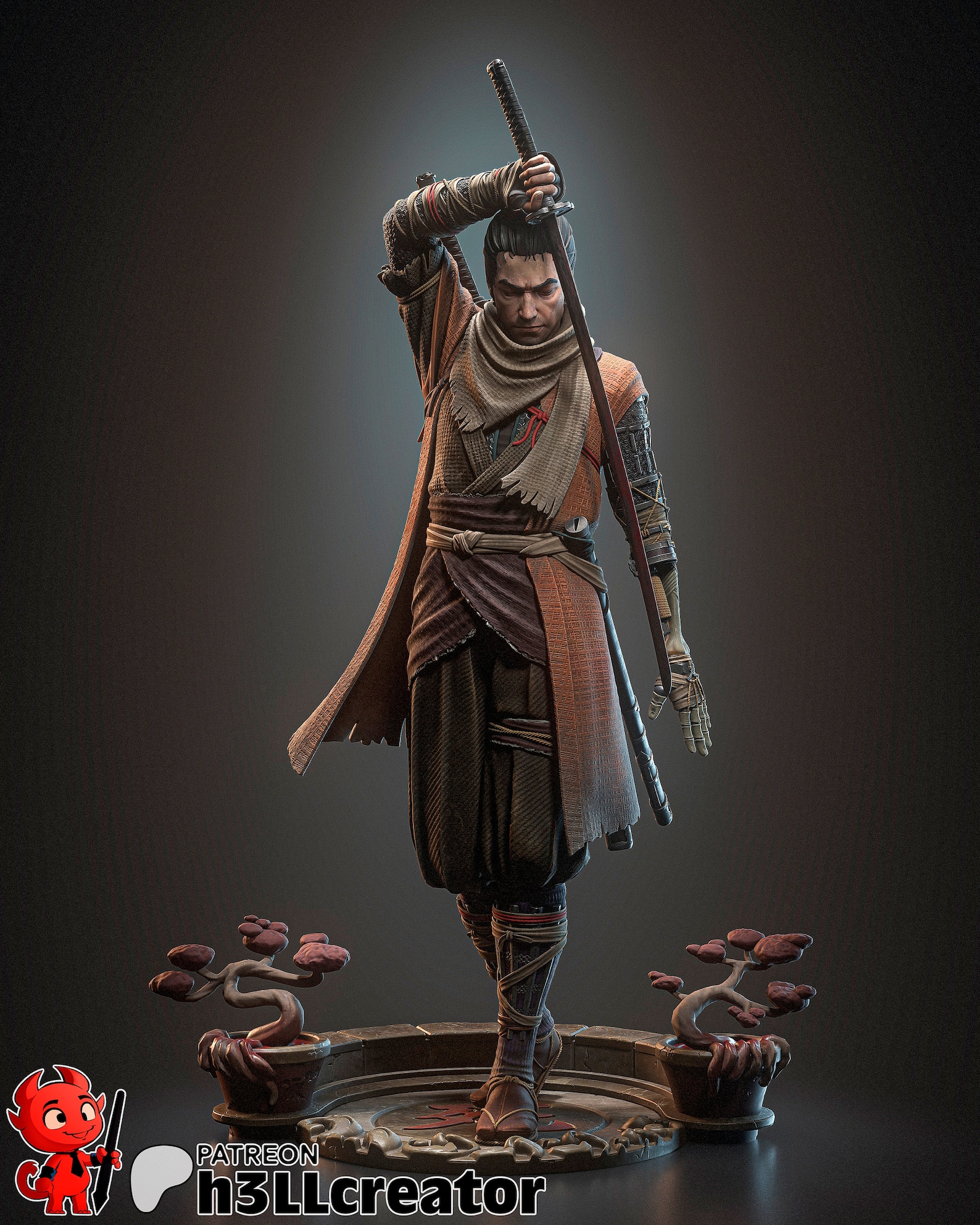 Sekiro | Japanese | Video Game Character | Samurai | Asian Artwork ...