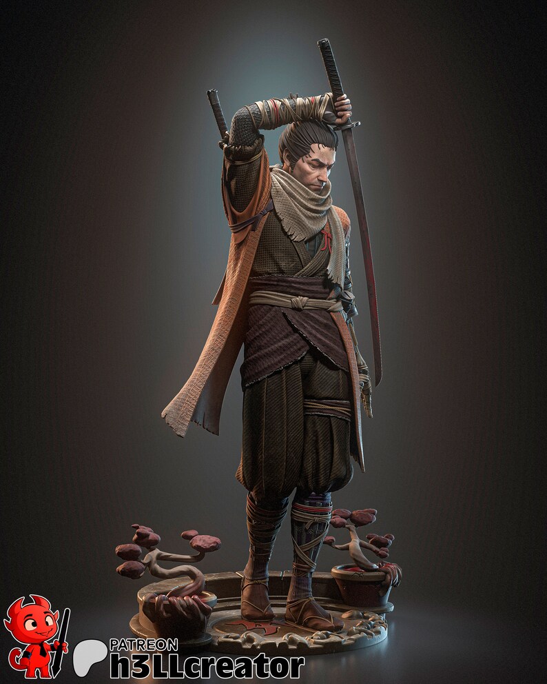 Sekiro | Japanese | Video Game Character | Samurai | Asian Artwork ...