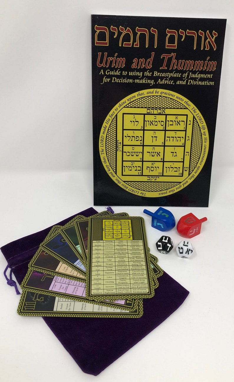 Urim and Thummim Book and Divination Set - Etsy