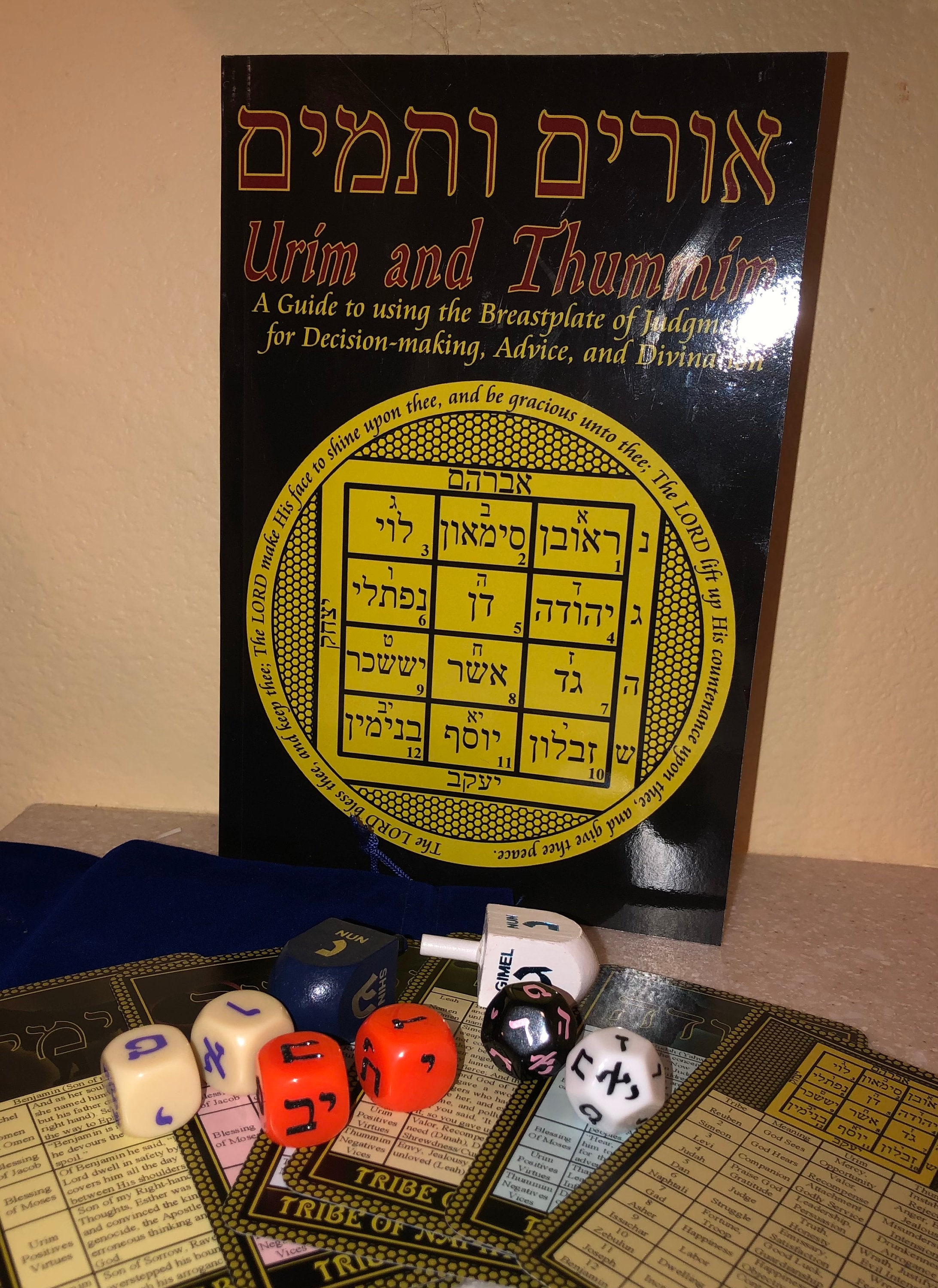 Urim and Thummim Book and Divination Set - Etsy