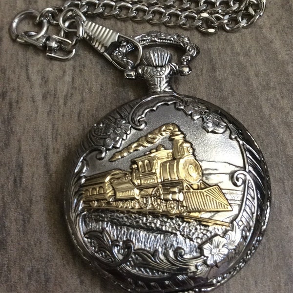 Pocket Watch Train - Etsy