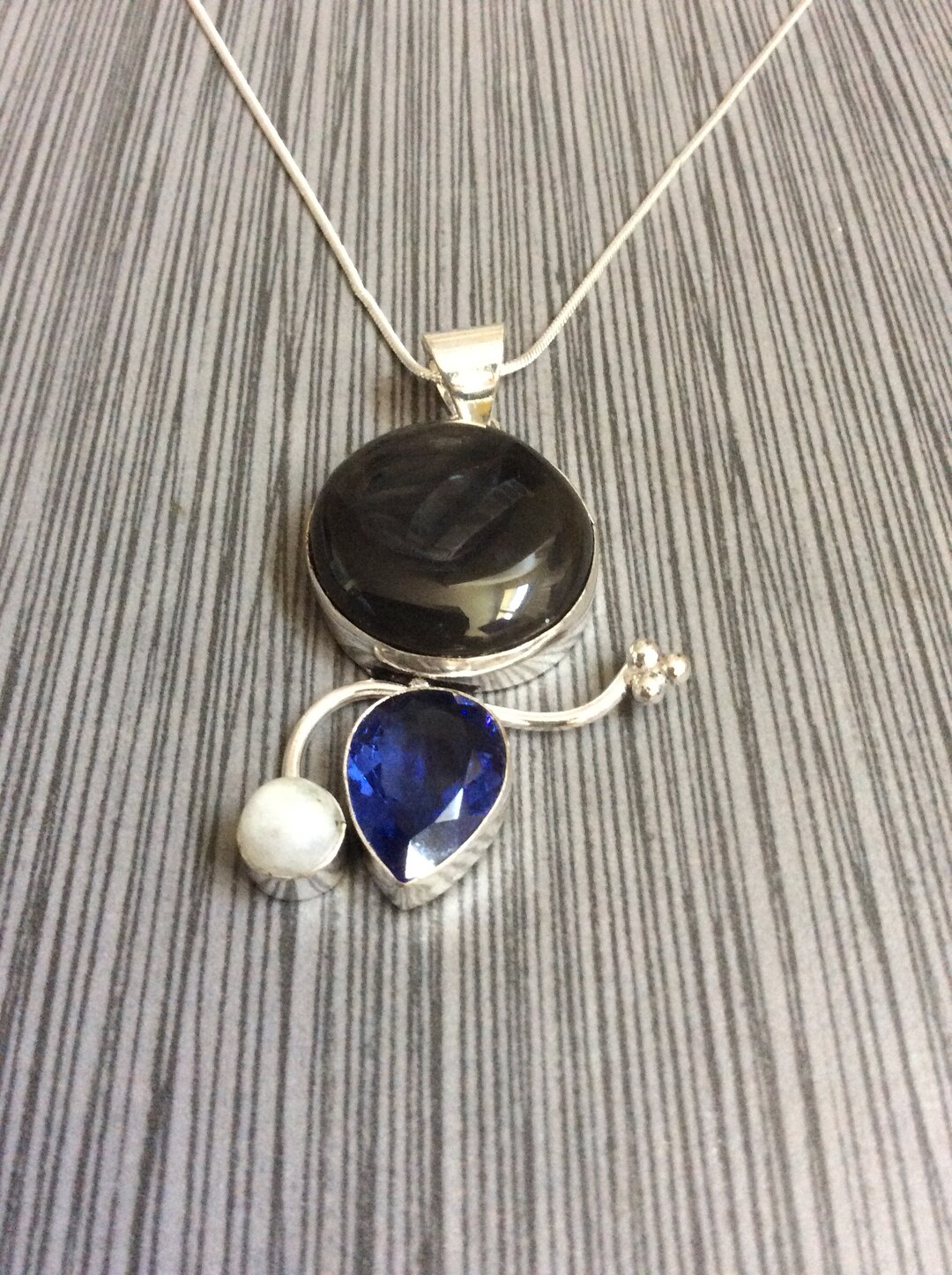 Brand New Women's Unique Handmade Silver 925 Crystal Gemstone Pendant ...