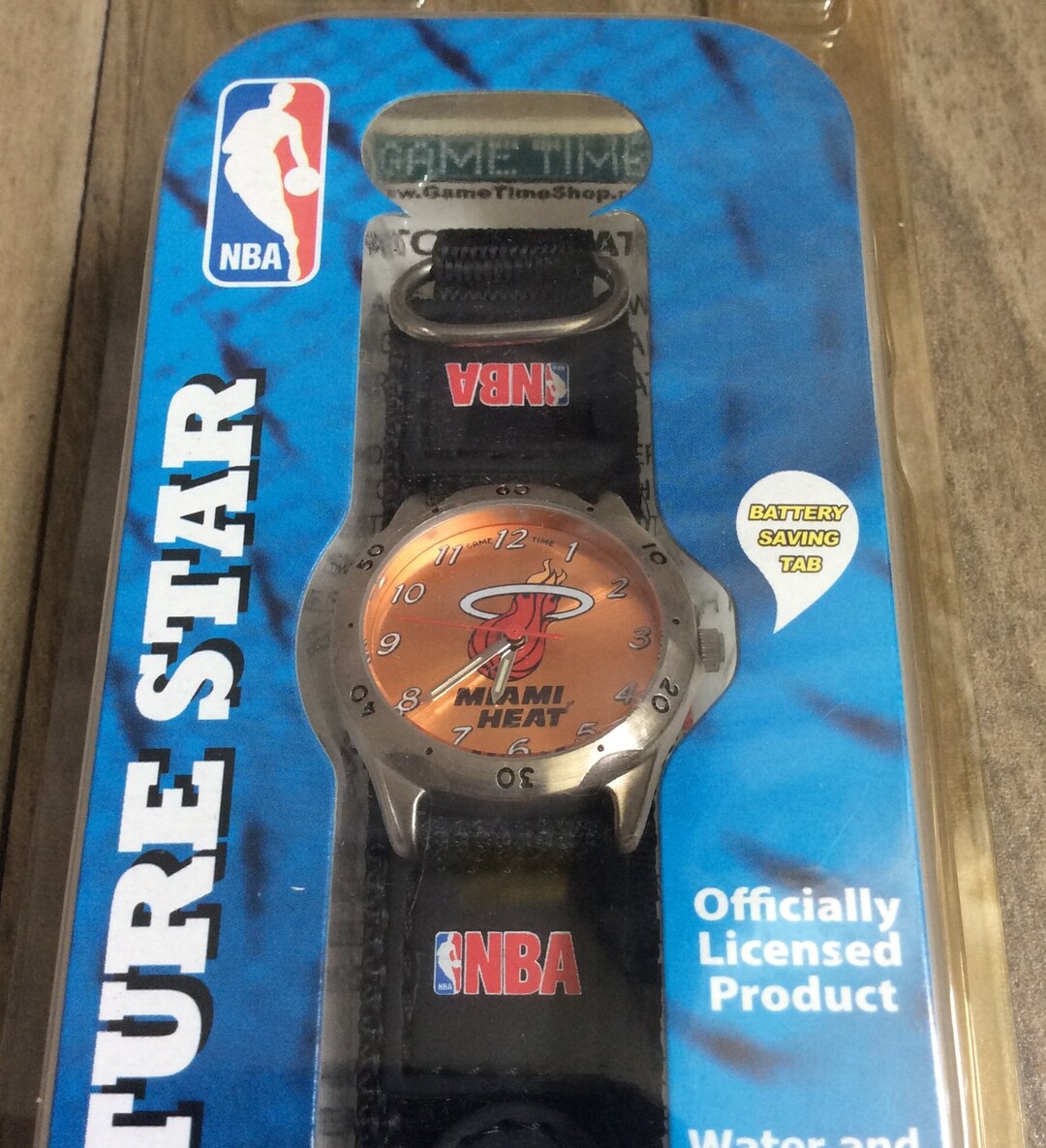 Future Star NBA Miami Heat Youth/women Watch Round Orange Dial Miami ...