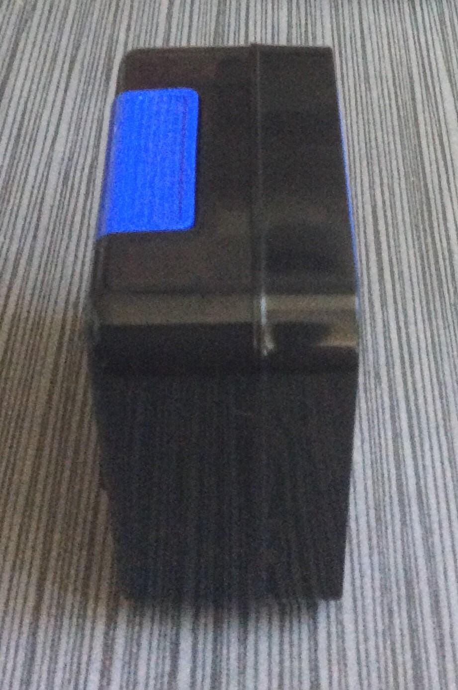 QMX Small Clock Blue Portable Desk Travel Alarm Clock New Unused ...