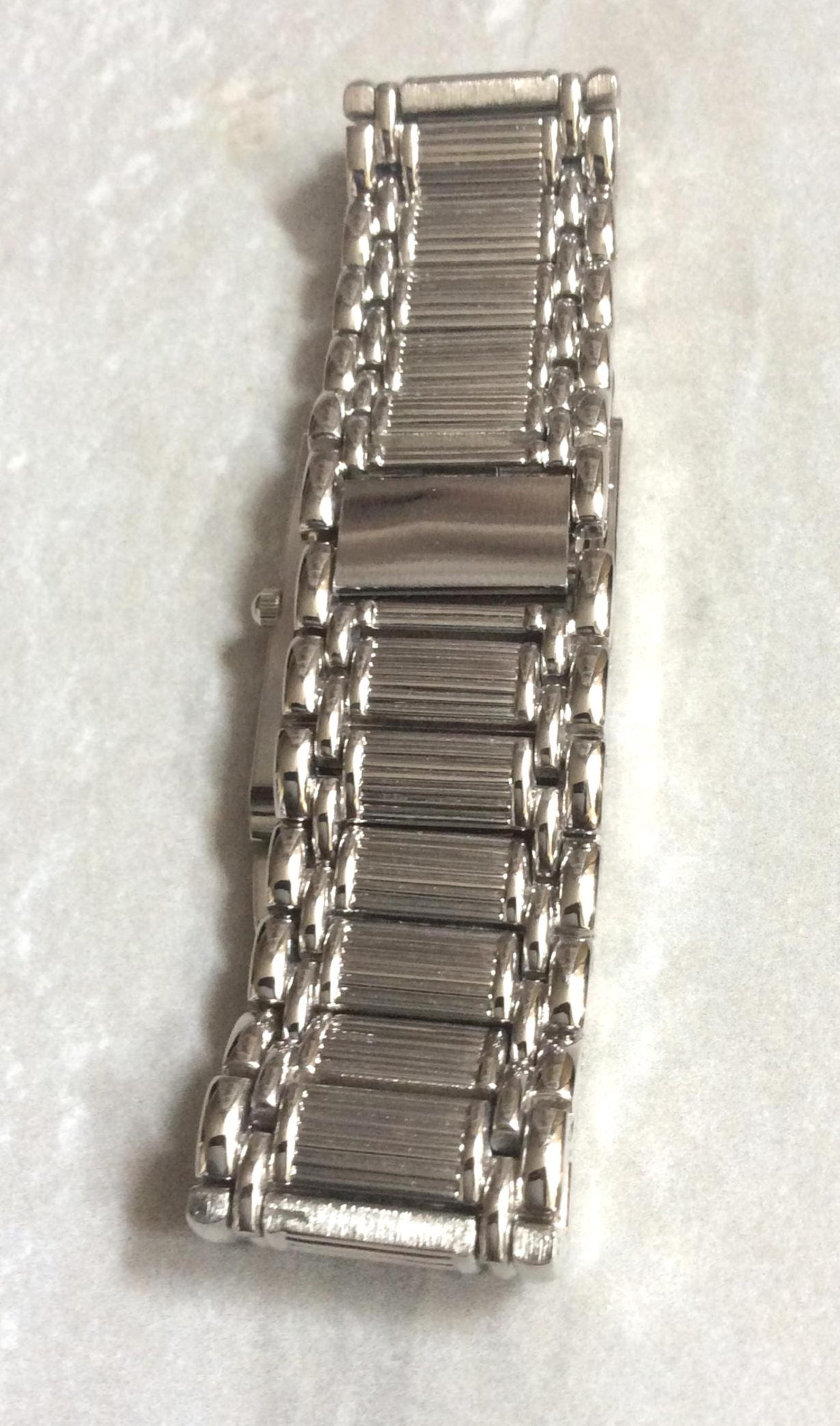 Fred Belay Silver Men's Religious Watch Having a Rectangle White Jesus ...