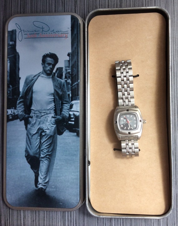 James Dean Women's Watch Round White Dial with James … - Gem