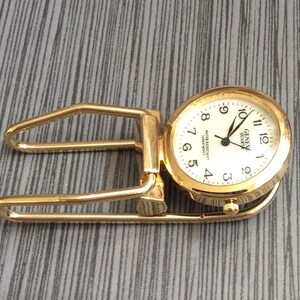 Geneva Men's Gold Money Clip & Watch Unique Vintage Item Still New ...