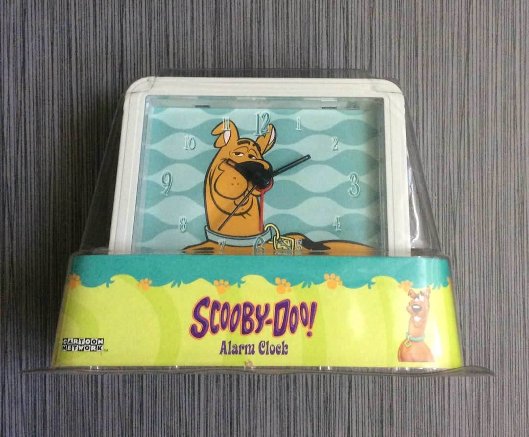 Scooby-doo Character Alarm Clock With Light, Vintage Item Perfect for ...