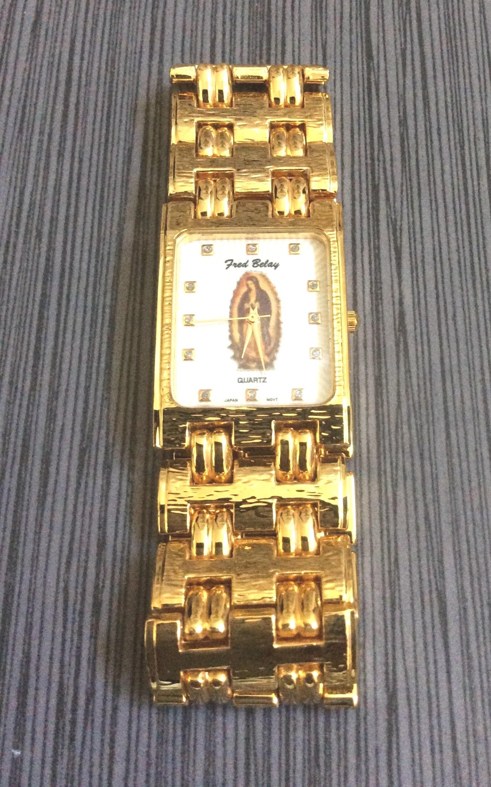 Men's Religious "jesus" Men's Watch Having a White Sundial With Jesus ...