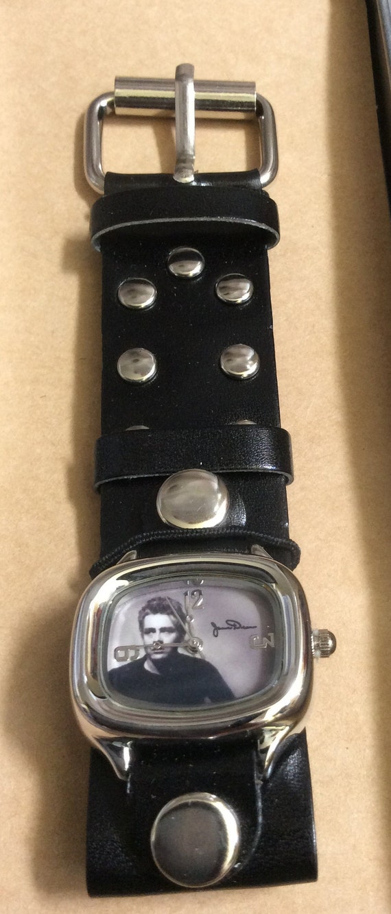 James Dean 50th Anniversary Women's Watch Rectangle B… - Gem