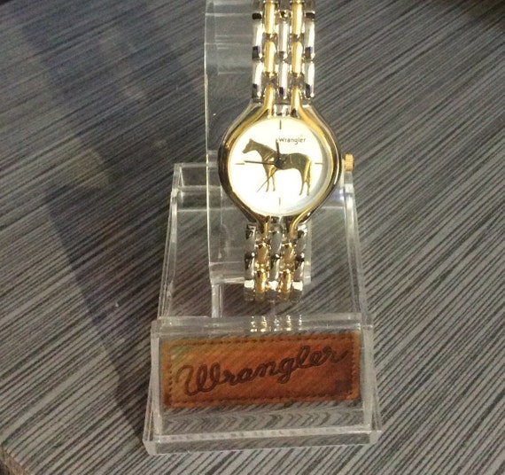 Wrangler Women's Watch Western Collection Round White Dial | Etsy
