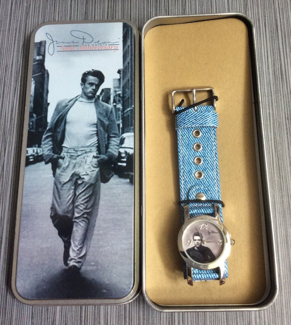 James Dean Silver Women's Watch Round James Dean Dial… - Gem