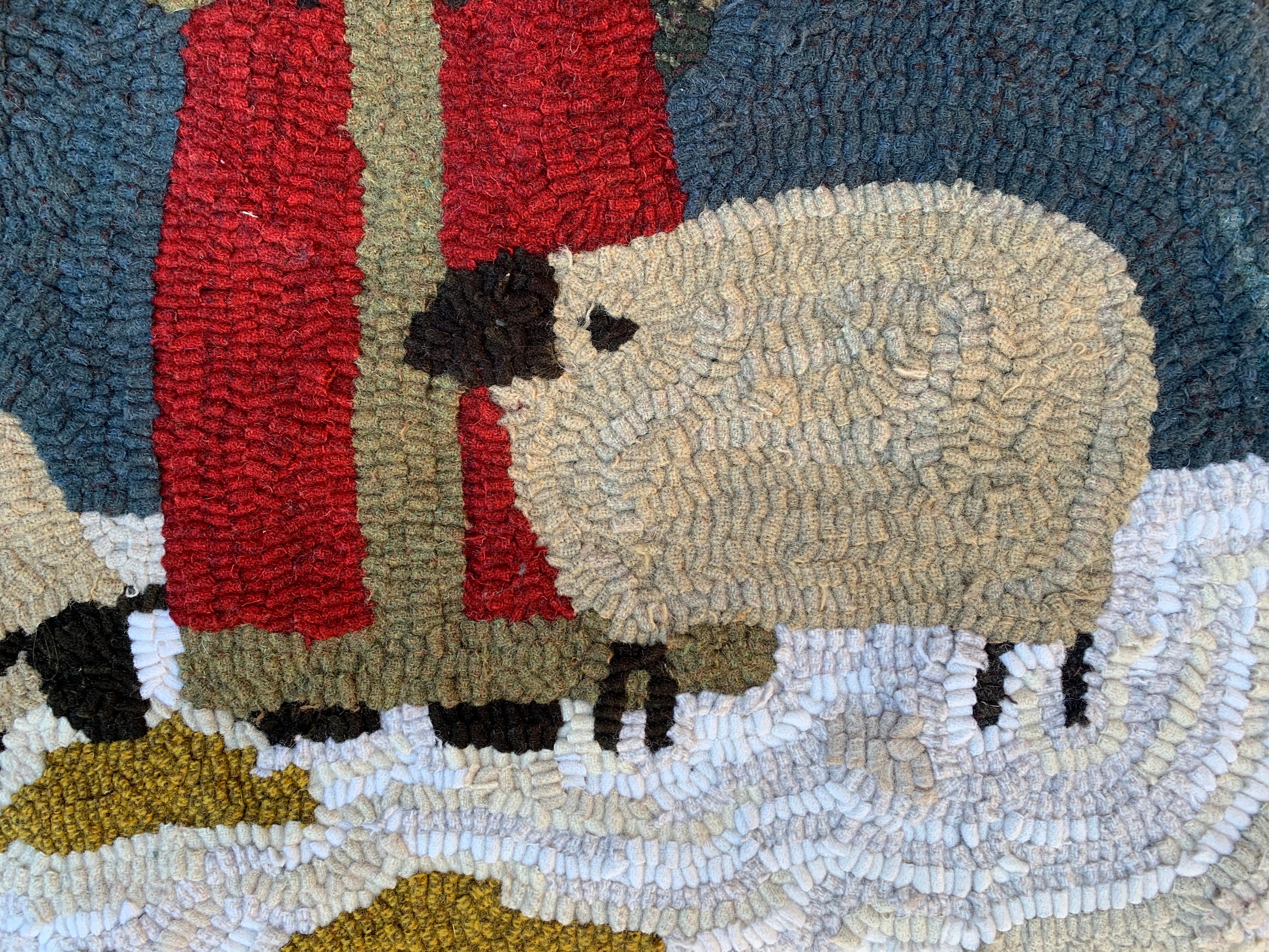 Rug Hooking Pattern A Merry Christmas 30x36 Primitive | Etsy