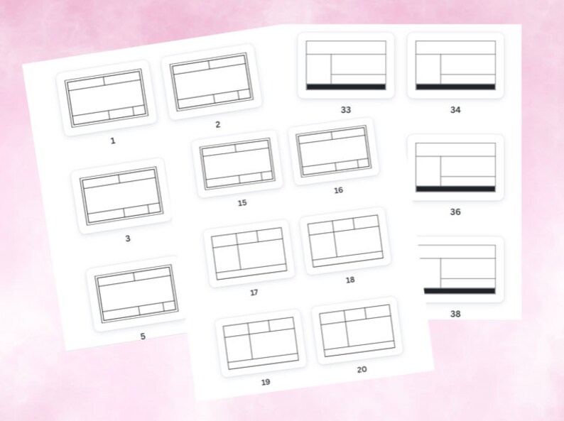 Printable Blank Label Templates, Printable Labels for Handmade Items ...