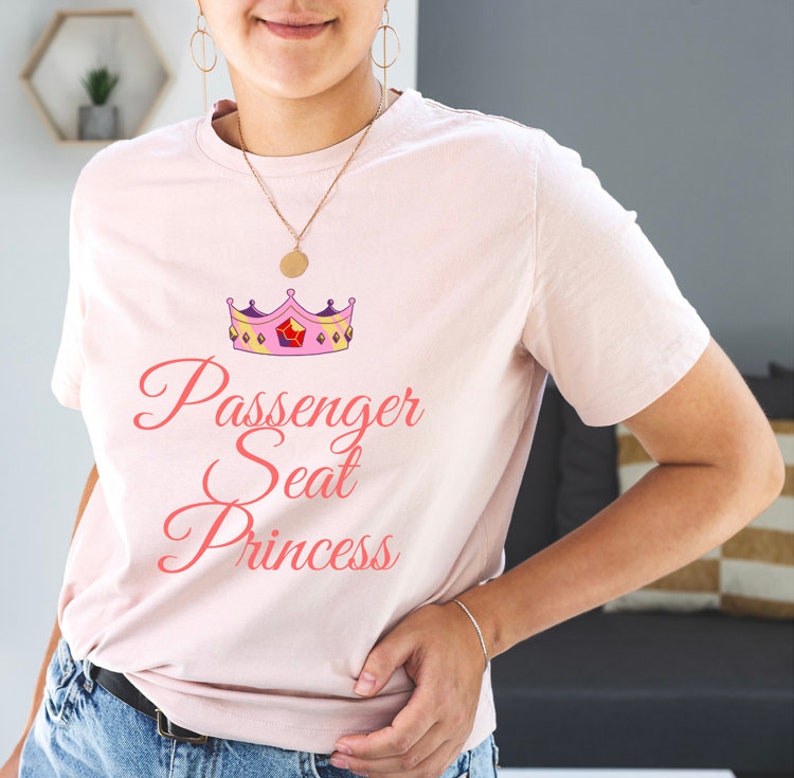 Passenger Seat Princess SVG PNG, Passenger Princess, Girlfriend SVG ...