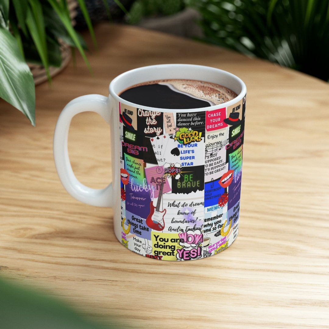 Motivational Mug Wrap Daily Reminder, Motivational Mug for Men ...