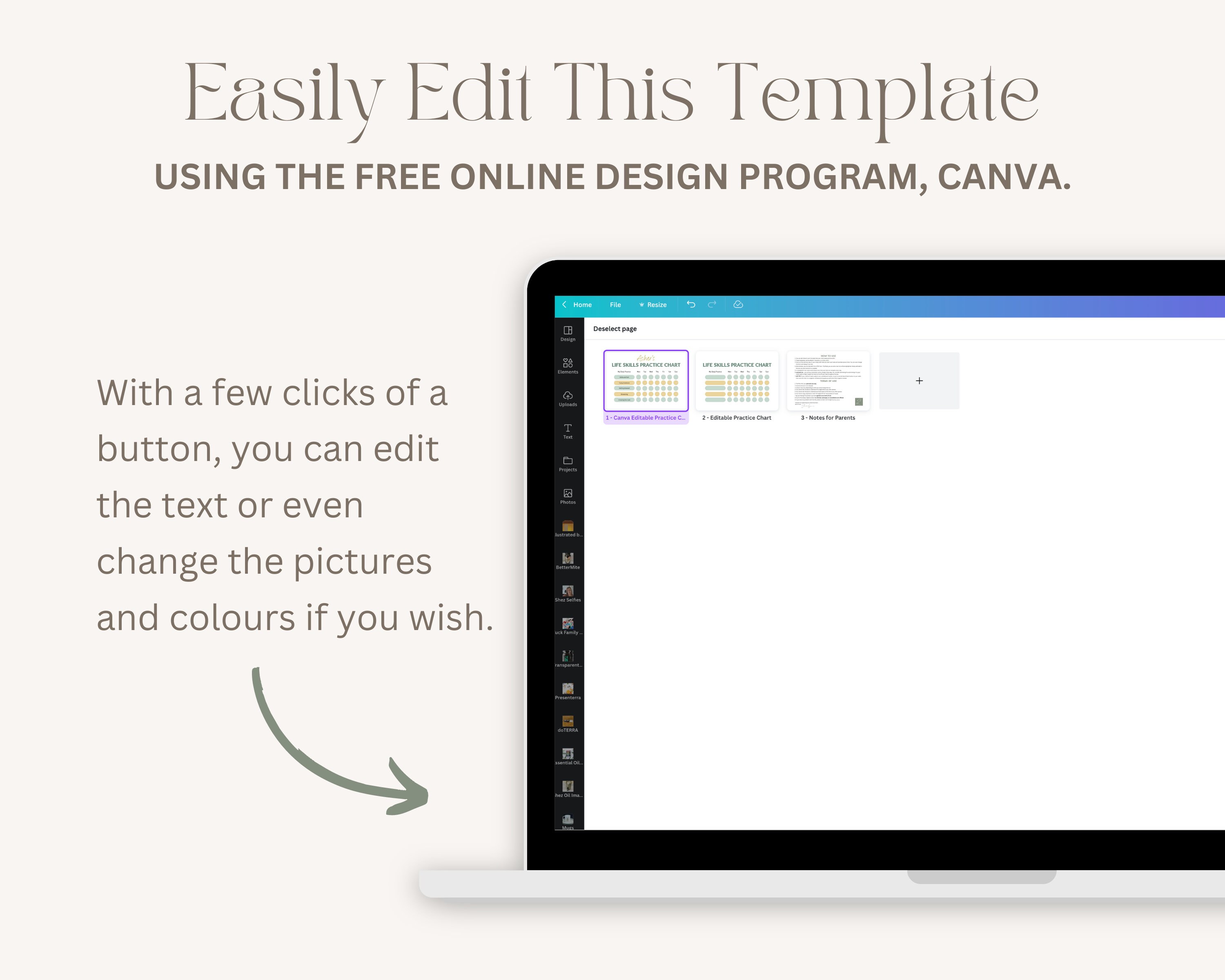 Editable Skills Chart Therapy Chart Life Skills Chart Special Needs ...