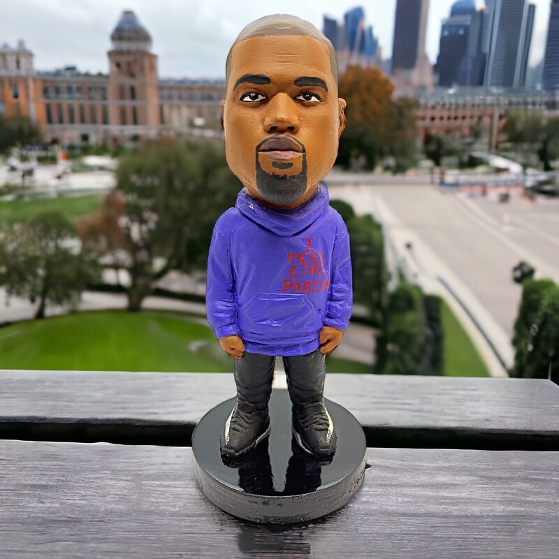 Kanye West Figurine - Etsy