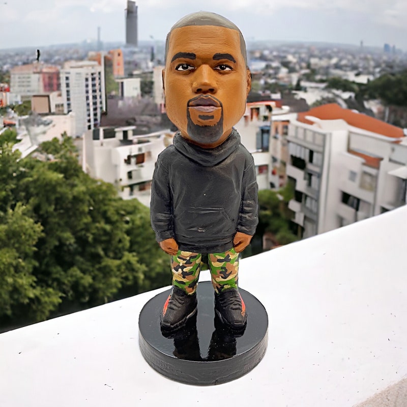 Kanye West Figurine - Etsy