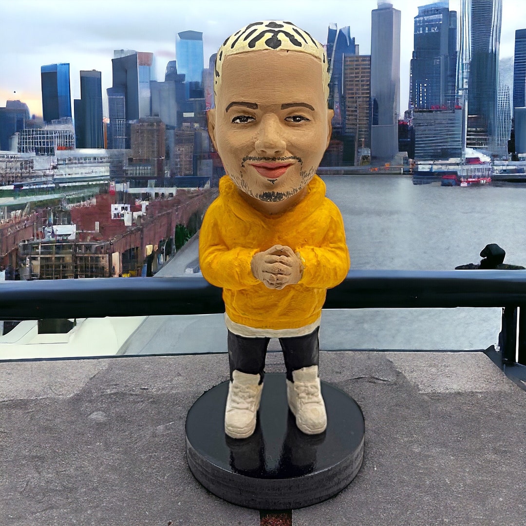 J BALVIN Colombia Resin Handmade Sculpture Figure 6 Tall Extremely ...
