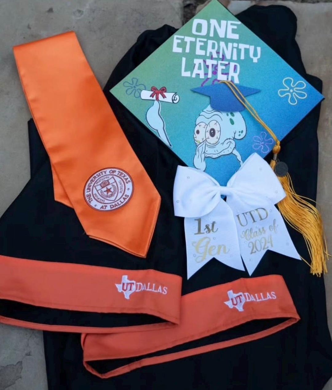 Eternity Later Graduation Cap Attachment , Funny Grad Attachment - Etsy