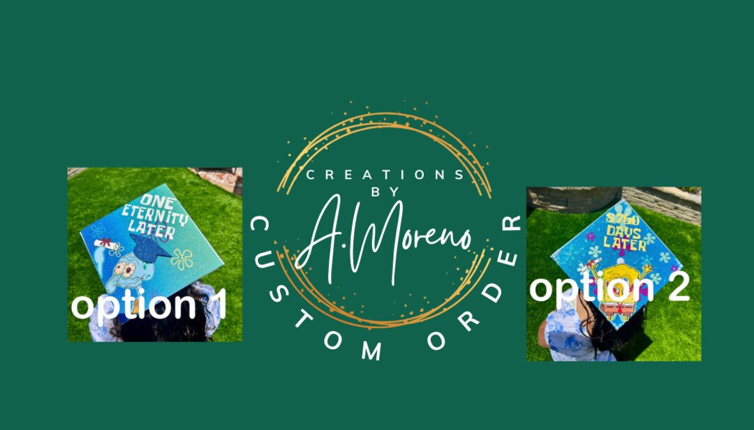 Graduation Cap Order One Eternity Later or Days Later - Etsy