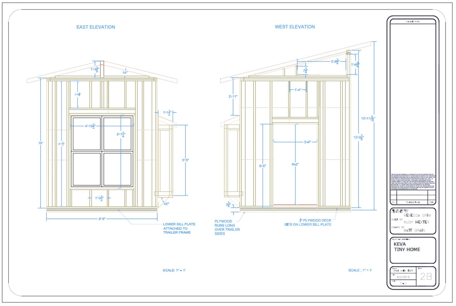 Keva Tiny House Building Plans - Etsy