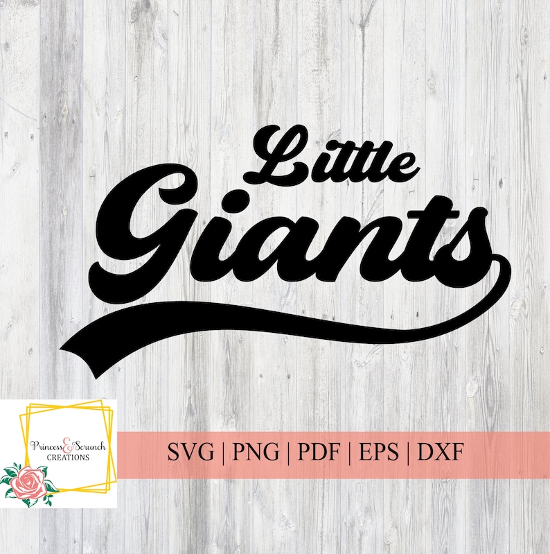 Little Giants Baseball SVG Baseball Script Cut File - Etsy