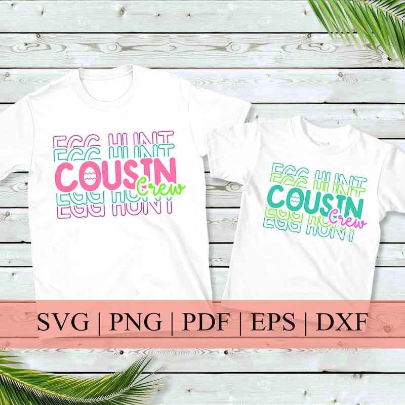 Cousin Egg Hunt Shirts - Etsy