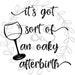 Sort of an Oaky Afterbirth Svg, the Office Inspired Cut File - Etsy